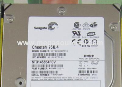 China Seagate ST3146854FCV - de 40-speld Fibre Channel 2.0Gbps 3,5 van 146GB 15K“ 2MB-Geheim voorgeheugen Harde Aandrijving Te koop