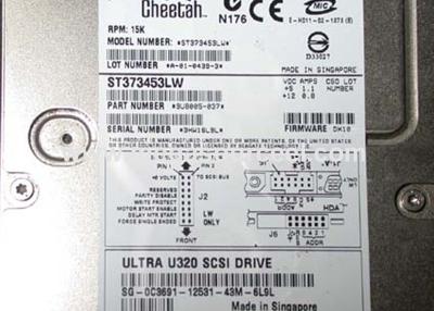 Cina ST373453LW Seagate 73-GB U320 15K NHP in vendita