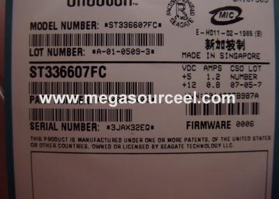 Cina Disco rigido di ST336607FC Seagate 36-GB 10K FC-AL in vendita