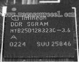 Китай Компьютер IC откалывает обломоки mainboard компьютера HYB25D128323CL3.6 продается