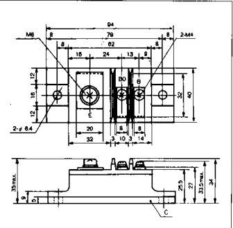 Cina Modulo di potere di FUJITSU IGBT dei transistor della particella elementare del modulo di potere di IGBT ETN36-030 in vendita