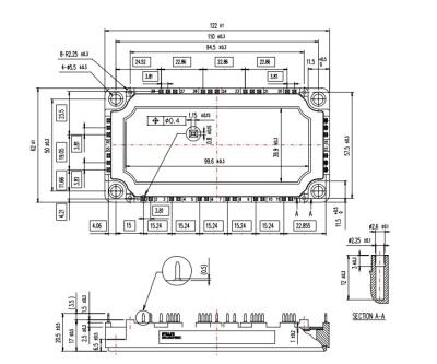 China MÓDULO de 6MBI150U2B-060 IGBT (série) de U módulo de poder de 600V/150A FUJITSU IGBT à venda