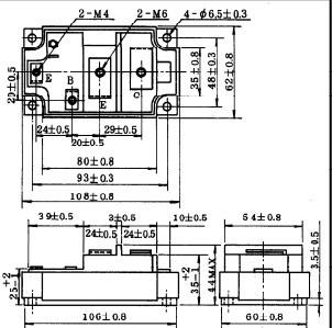 China MG30T1AL1 10 mm and 13 mm Slim Font Seven Segment Displays  FUJITSU IGBT Power Module for sale