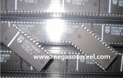 Cina P87C749EBPN - Semiconduttori di NXP - famiglia 2K/64 OTP/ROM, 5 8 bit A/D, PWM, perno basso c del microcontroller di 8 bit 80C51 del canale in vendita