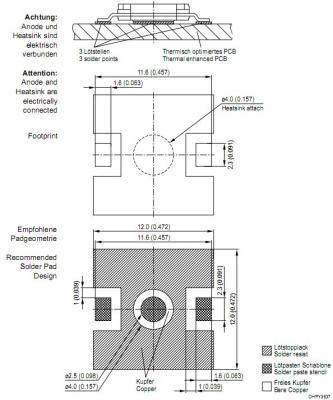 Κίνα Η δύναμη οδήγησε το ολοκληρωμένο κύκλωμα lyw5sm-hzjx-56-ζ - OSRAM GmbH οδηγών - ενισχυμένες οδηγήσεις λεπτών ταινιών λευκόχρυσου ΔΡΆΚΟΣ προς πώληση
