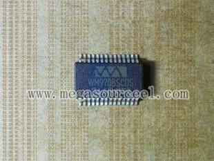 Cina Chip WM9708SCDS del circuito integrato ----AC97 audio codec di revisione 2,1 in vendita