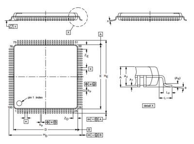 Cina 16 bit/microcontroller monochip di 32 bit; flash con ISP/IAP, chip di KB fino a 512 del circuito integrato di LPC2387FBD10 NXP QFP in vendita