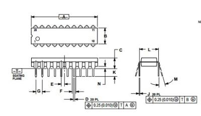Cina Microcontroller monochip MC68HRC908JK3CDW MOTOROLA SOP20 di ChipHCMOS del circuito integrato in vendita