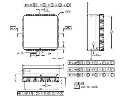 Cina Microcontroller MC908AS60AVFU MOTOROLA QFP64 del chip M68HC08 del circuito integrato in vendita
