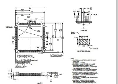 Cina Microcontroller MC68HC908GP20CFB MOTOROLA QFP del chip M68HC08 del circuito integrato in vendita