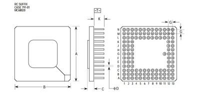 Cina UTENTI MC68020FE16E MANUALE MOTOROLA QFP del chip MC68020FC25E del circuito integrato in vendita