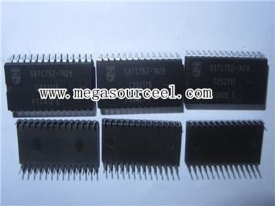 中国 MCU のマイクロ制御回路 UnitS87C752-フィリップス -80C51 8ビット マイクロ制御回路家族 2K/64 OTP/ROM、5 は 8 ビット A/D、I2C、PW を運びます 販売のため