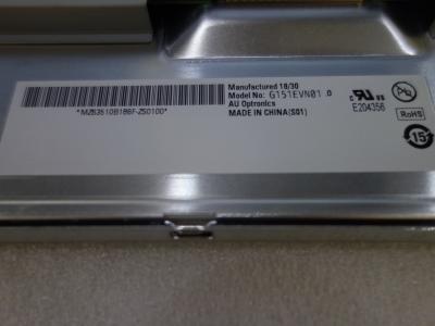 Cina G151EVN01.0 AUO	15,1»    LCM	Tipi LCD industriali del pannello 1280×248 in vendita