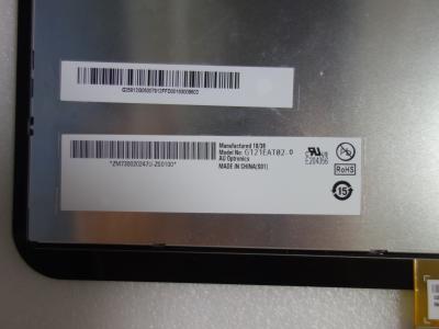 Cina Pannello dello schermo dell'affissione a cristalli liquidi di LCM 1280×800 di G121EAT02.0 AUO 12,1» in vendita