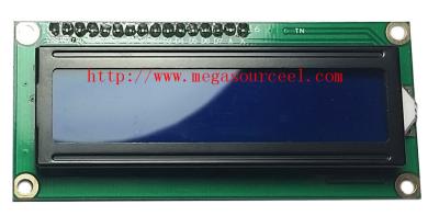 中国 表示モジュール LCD の表示 16 x 2 Efortu1602 緑の特性の青いバックライト HD44780 の新しい表示 TN/STN 青 Backligh 販売のため