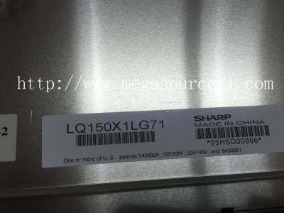 China Lcd 60/60/45/55 (tipo.) (CR≥10) (tipo.) módulos LQ150X1LG71 de la pantalla de la pulgada 1024*768 LCD del brillo 250cd/m2 LQ150X1LG71 15 en venta