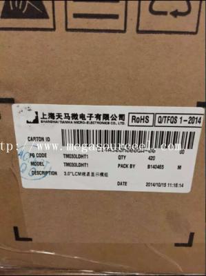 中国 手持ち型装置 LCD パネルのための 130cd/m2 Tianma の 100:1 3.0 のインチ TM030LDHT1 はタイプします 販売のため