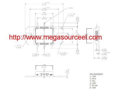 Cina Chip del circuito integrato dell'amplificatore di potenza MMIC FMM5061VF di banda x di SUMITOMO in vendita