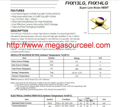 中国 極度の低雑音 HEMT 富士 FHX13LG の分離したトランジスター両極 RF アンプ 販売のため