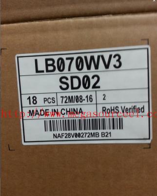 China LCD Comité Types CPT CLAA070LD0ACW 7.0 duim 800 (RGB) nieuw en originele ×480 Te koop