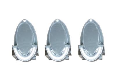 China Standardart-Splitter-Begräbnis- Sarg-dekorative Sarg-Teile mit Eisen-Rohren zu verkaufen