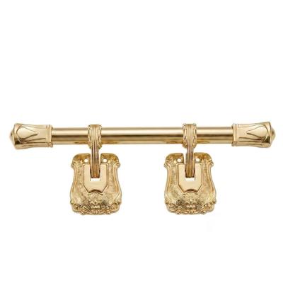 China Aluminum Solid Adult Metal Casket Handle Decoration Luxury Pattern H9027 for sale