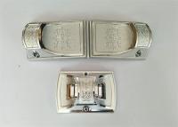 China Virgin Coffin Decoration Corner / Fixed Type Casket Hardware Wholesale for sale
