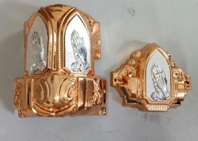 China Esquinas antis de las colocaciones del ataúd de la corrosión, proveedores de accesorios fúnebres en venta