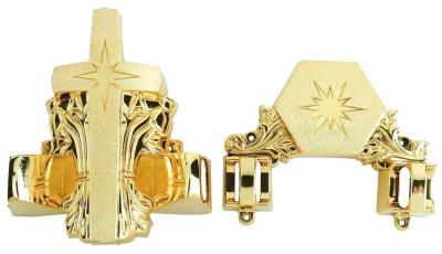 Cina Accessori d'argento di rame del cofanetto con l'hardware pregante del cofanetto delle mani in vendita