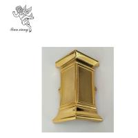 China Pale Gold Coffin Swing Handle African Style Abs Pp Plastic Material for sale