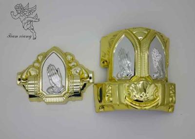 Κίνα Χαλκός και ασήμι εξαρτημάτων κασετινών PP Virgin με τα χέρια επίκλησης προς πώληση