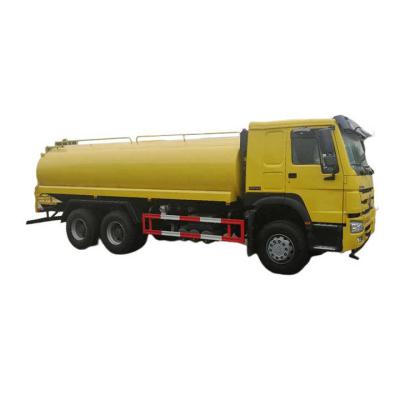 China Sinotruk HOWO New Or Used Water Tank Truck 20000 Liter Water Tanker Trucks for sale