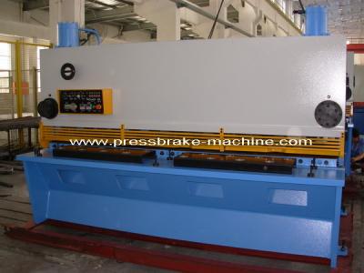 China 380V 50HZ Hand Guillotine Sheet Metal Cutter Welded Frame Structure for sale