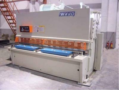 China 20mm Base Plate Hydraulic Shearing Machine Light Pole Sheet Machine Cutting Line for sale