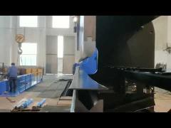Gabinete de acero/perforación encajonada de la sección de la longitud de la máquina 2000m m del freno de la prensa del CNC