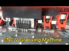 Hydraulic CNC V Grooving Machine High Speed Gantry Type 3 Axis
