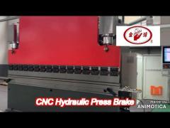 400T Force Heavy Hydraulic Press Brake 7m Length thickness 8mm Metal Sheet Bending