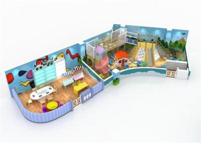 China New Style Childrens Play Equipment Commercial Playground With Donut Slide for sale