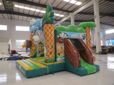 China Oxford Castle Combo Bounce House , Bounce House For Indoor Use for sale