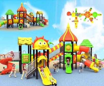 China Staticproof Kids Playground Slide , Large Plastic Tube Slides Fadeless for sale