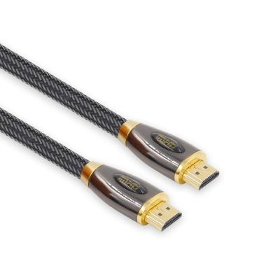 Cina l'oro 24k ha placcato il cavo ad alta velocità 1080p 3D di HDMI per il film di Hd in vendita