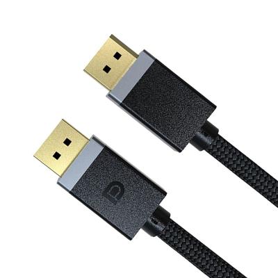 China Tensão do PVC dos conectores do ABS do cabo da tevê 4K Displayport do PC de DP1.2 21.6Gbps à venda
