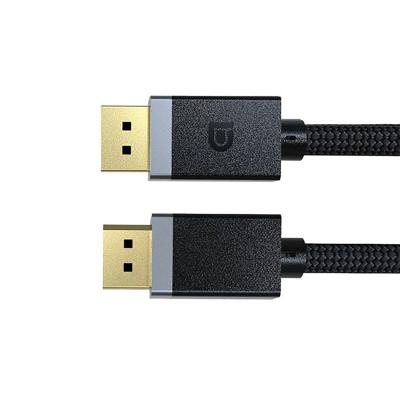 China Tensão do PVC dos conectores do ABS do cabo da tevê 4K Displayport do PC de DP1.2 21.6Gbps à venda