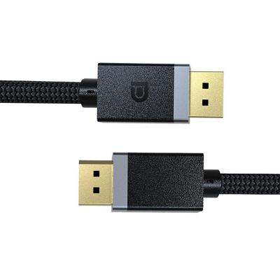 China Tensão do PVC dos conectores do ABS do cabo da tevê 4K Displayport do PC de DP1.2 21.6Gbps à venda