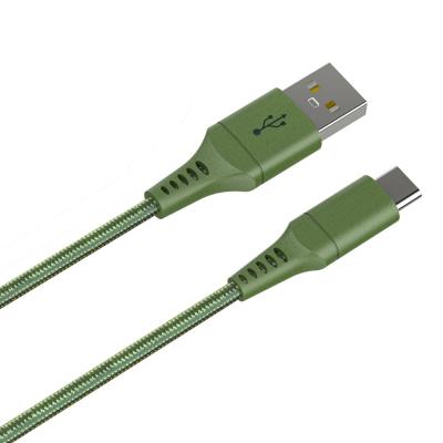 Cina Tipo di cavo di carico amichevole di ECO linea di dati intrecciata di nylon di C per il carico del cavo di iPhone velocemente biodegradabile in vendita