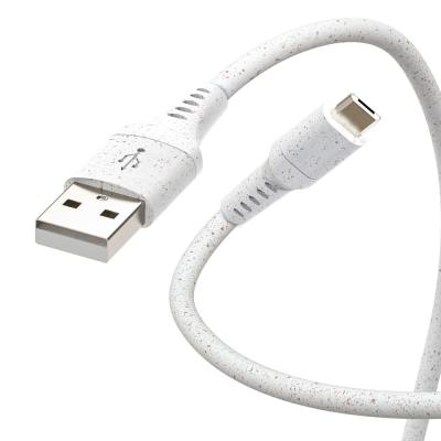 Cina Wheat Straw PD USB Data Cable Android Micro 2.4A Fast Charging Cable in vendita