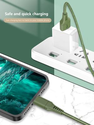 中国 8 Pin Data USB Cable Straw Material With Braided Jacket 販売のため