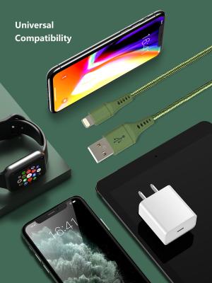 中国 8 Pin Data USB Cable Straw Material With Braided Jacket 販売のため