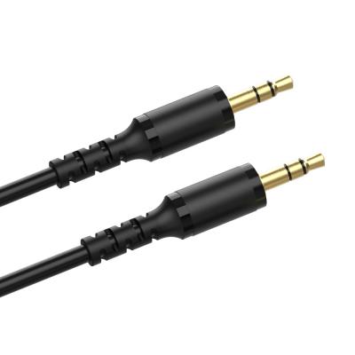 Cina 3.5mm Male To Male Stereo Aux Cord 3ft 1m Tangle Free Compatible With Headphone Phone 2018 in vendita