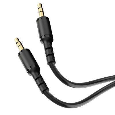 Cina 3.5mm Male To Male Stereo Aux Cord 3ft 1m Tangle Free Compatible With Headphone Phone 2018 in vendita
